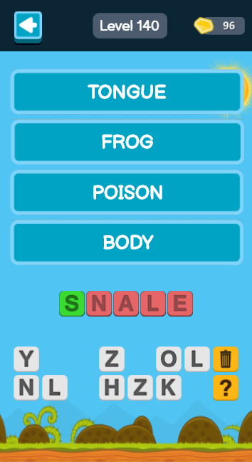 4 Clues Guess Word – Associative Puzzle Game | Programiko